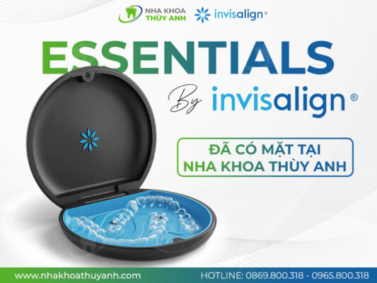 Gói niềng Essentials by Invisalign trọn gói chỉ 45 triệu đồng